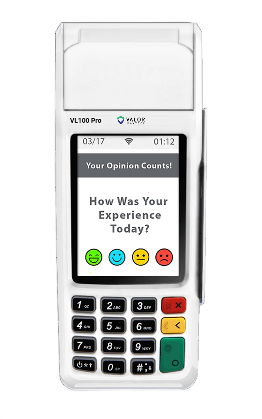 Valor VL100 Pro POS Terminal | AllayPay Merchant Services